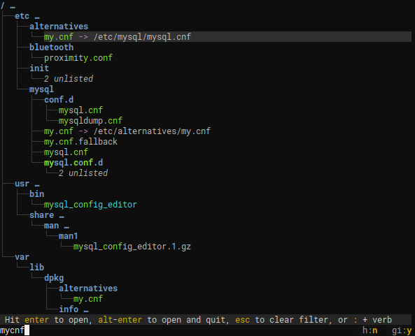 Broot – a new way to see and navigate directory trees