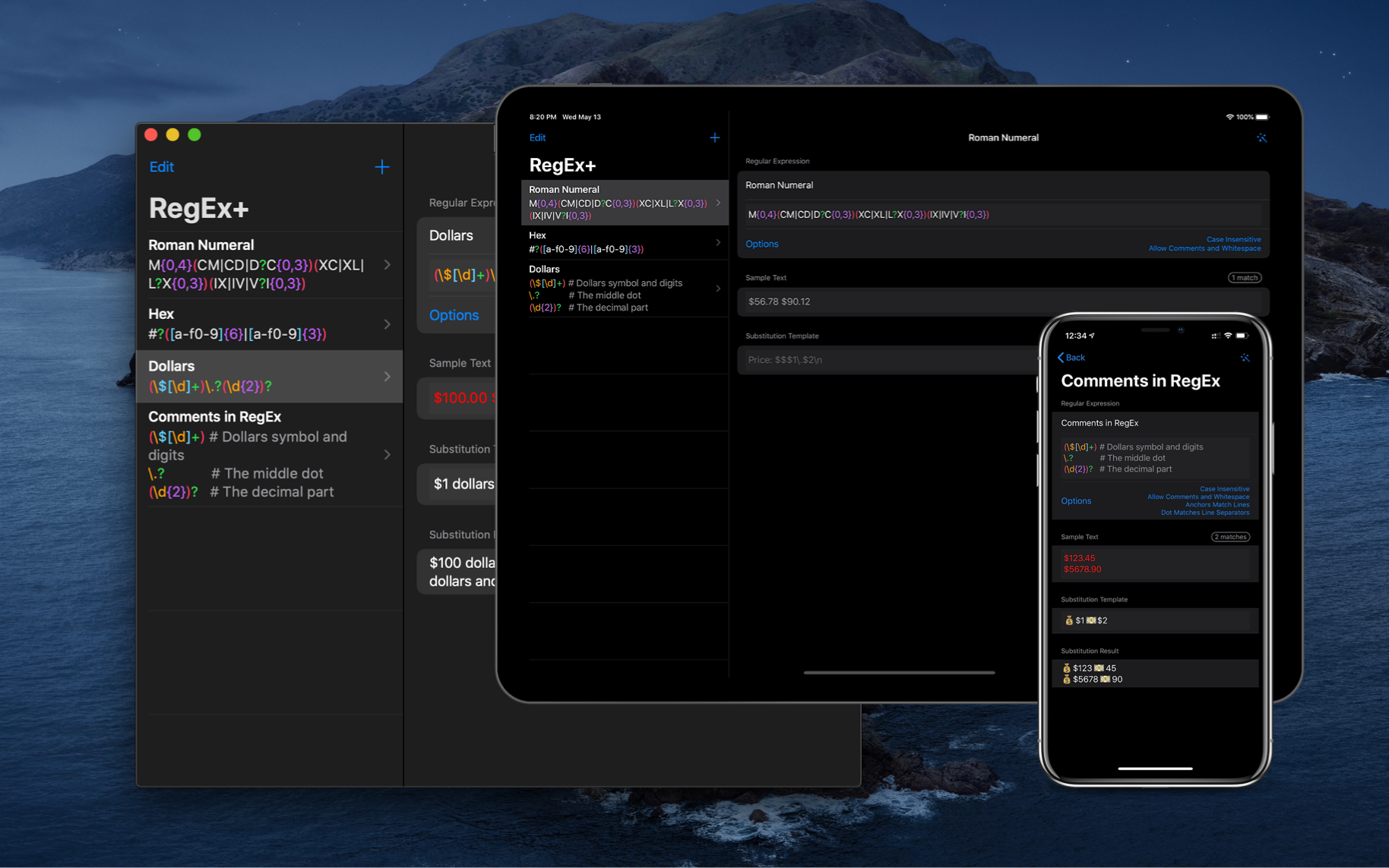 A Regular Expression Testing Tool Built With Swiftui