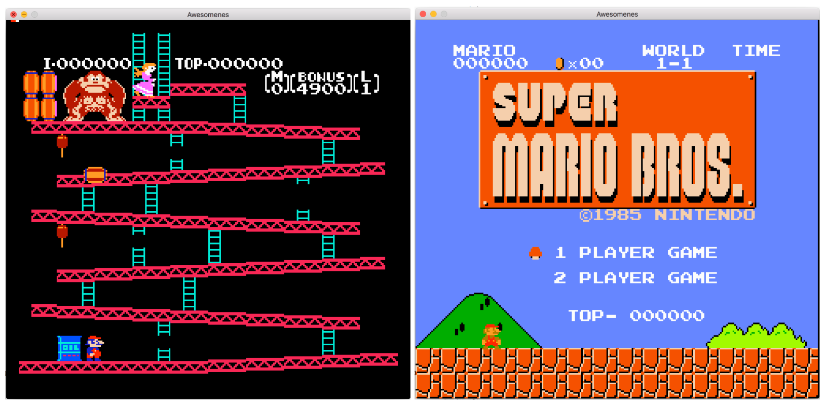 An NES Emulator Written In Go